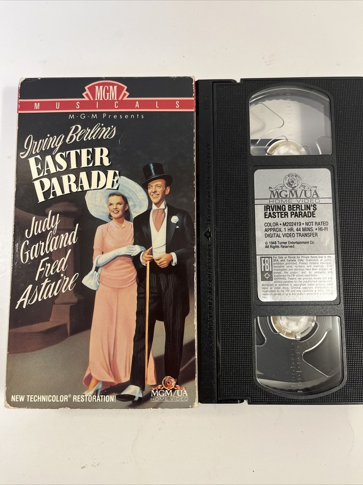 Easter Parade (VHS, 1992) - Judy Garland - Fred Astaire 27616241931| eBay