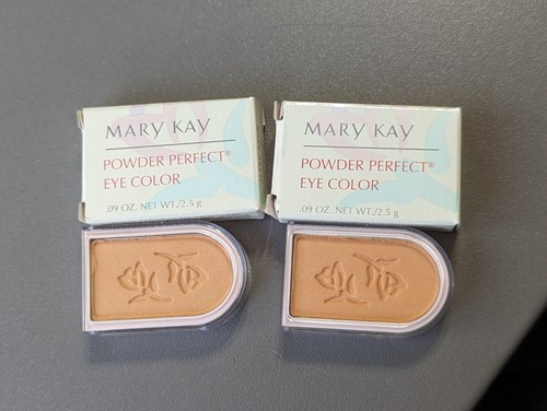 2 Mary Kay Powder Perfect Eye Color .09 oz Marmalade 5942 NOS | eBay