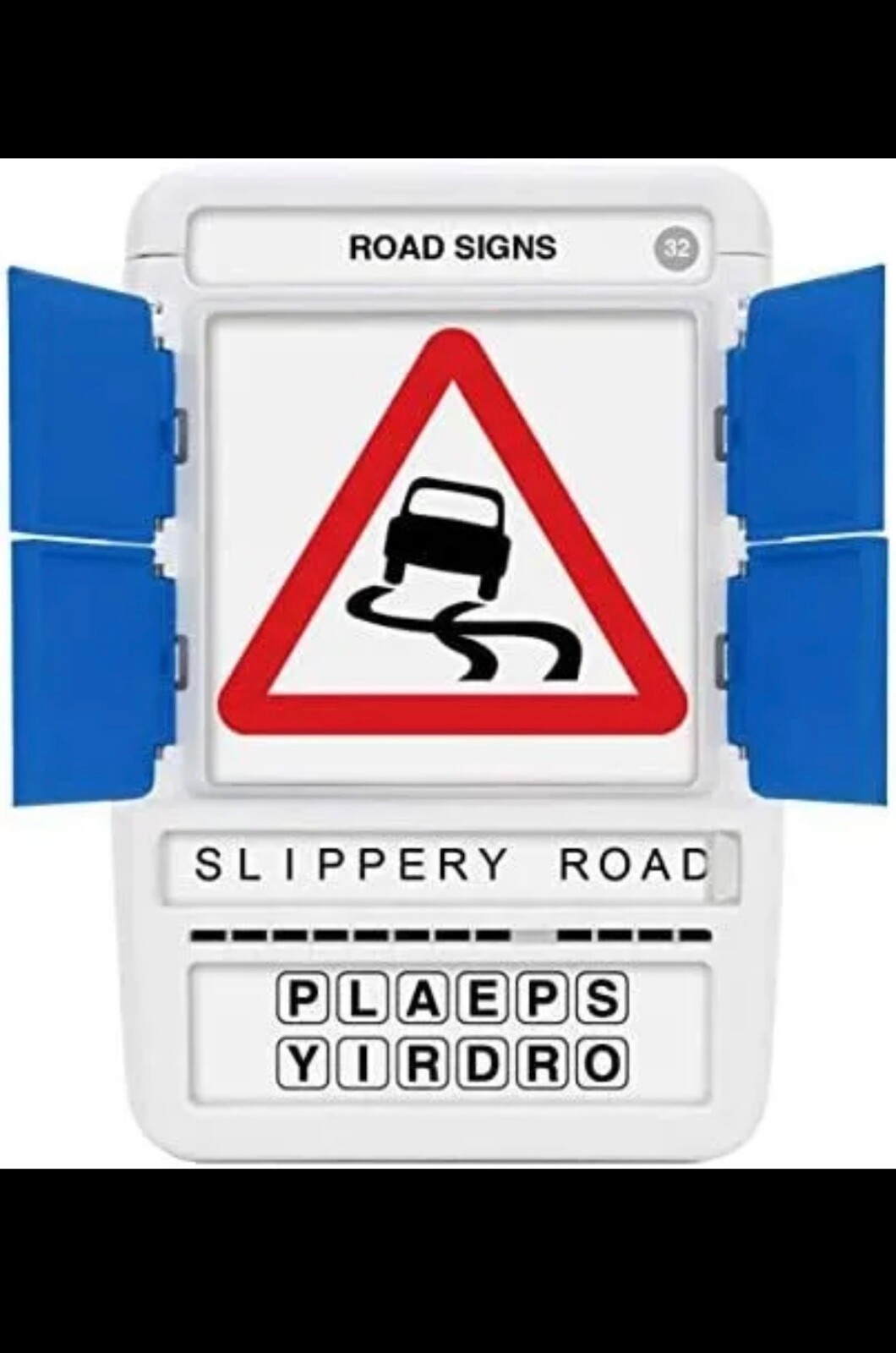100 PICS Road Signs Travel Game - Traffic Sign Flash Cards, Helps Learn ...