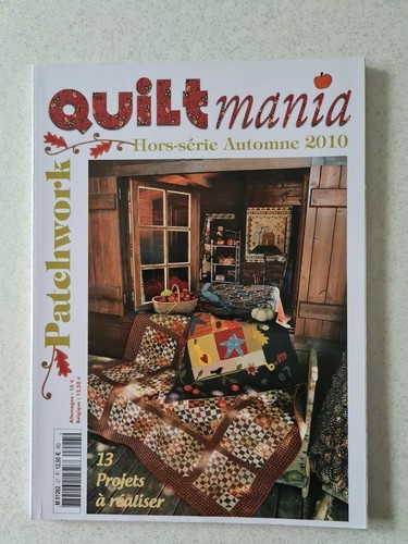 Magazine revue Patchwork QUILTMANIA Hors Serie Automne 2010 avec patron | eBay