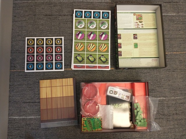Zmg7022 Wasabi The Board Game by Z-man Games for sale online | eBay