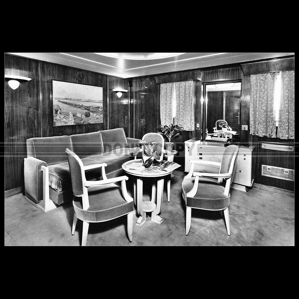 Photo B.000522 SS LIBERTE CGT FRENCH LINE 1950 PAQUEBOT OCEAN LINER | eBay