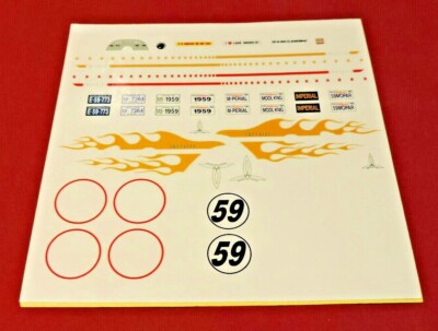 AMT 1959 Chrysler Imperial Decal Sheet 1/25 | eBay
