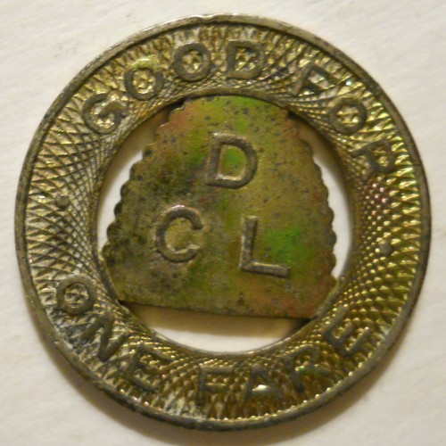 Davenport City Lines (Iowa) transit token - IA270E | eBay