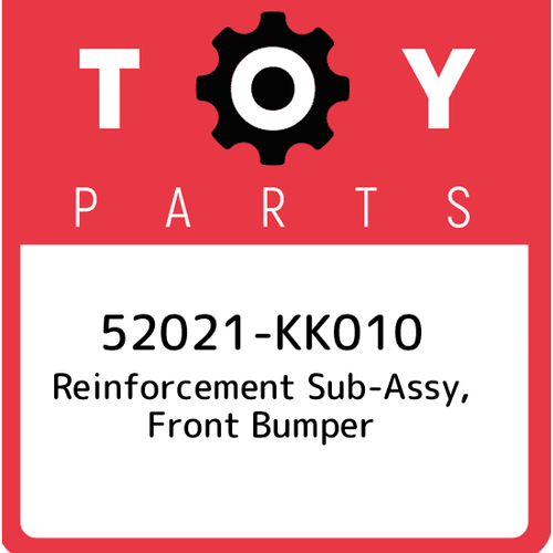 52021-KK010 Toyota Reinforcement sub-assy, front bumper 52021KK010, New ...