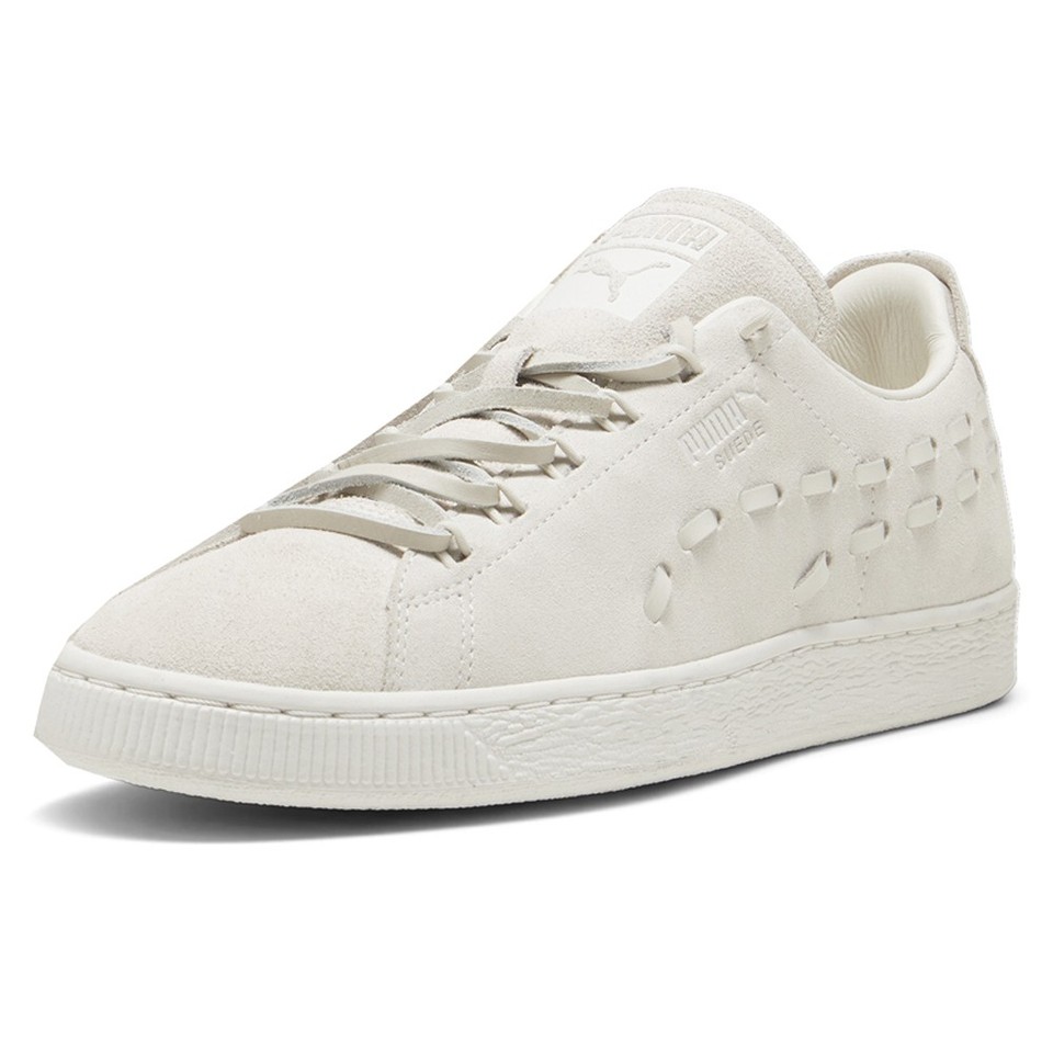 PUMA Suede Decon Lace Up Mens Off White Sneakers Casual Shoes 39649402 ...