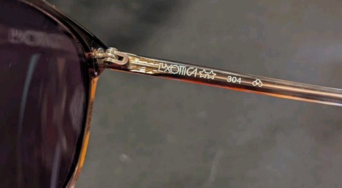 greybrown luxottica eyeglass frames 304 54 16 Italy | eBay