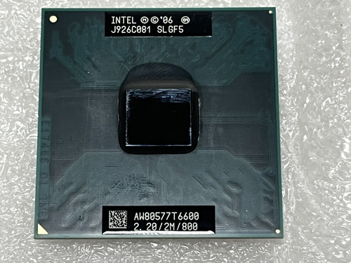 Intel Core 2 Duo Mobile T6600 2.2GHz 2MB Socket P Laptop CPU Processor ...