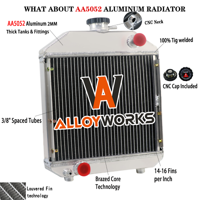 Radiator For Yanmar YM240 YM2000 YM1700 124460-44501 | eBay