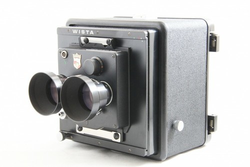 Excellent++ WISTA 4x5 Large Format TLR Camera with Wistar 130mm f/5.6 ...