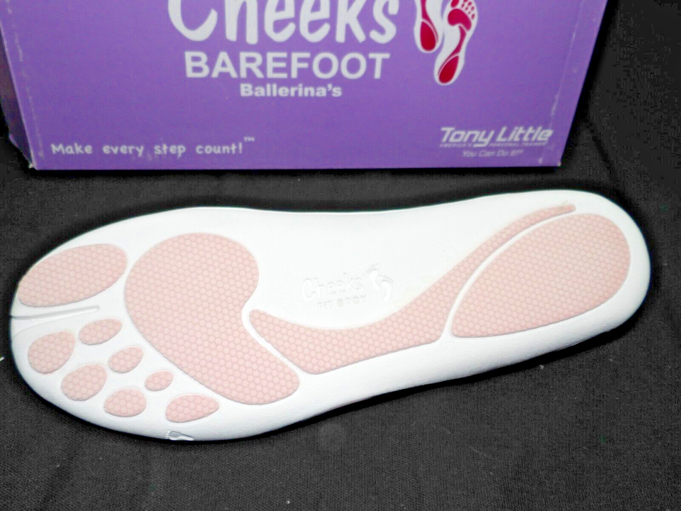 Cheeks Tony Little NEW Size 9M Barefoot Ballerinas Pink Blush ...