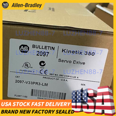 Allen-Bradley 2097-V33PR6-LM SER A Kinetix 350 Single Axis Servo Drive ...