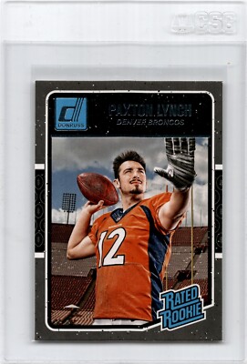 2016 Donruss #390 Paxton Lynch Rated Rookie RC Denver Broncos | eBay