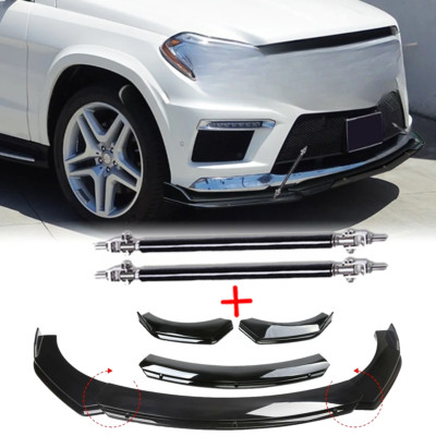 Front Bumper Lip Part Accessories Splitter Spoiler For Mercedes-Benz GL ...