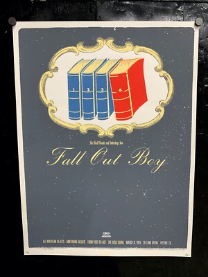 Fall Out Boy March 2006 Limited Edition Gig Poster | eBay