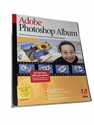 Brand New Sealed Adobe Photoshop Album Boxed Set | eBay