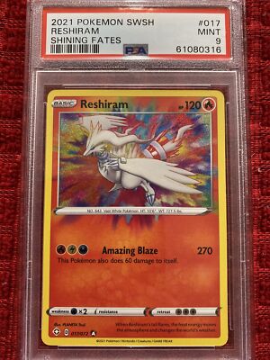 Reshiram Card Rare