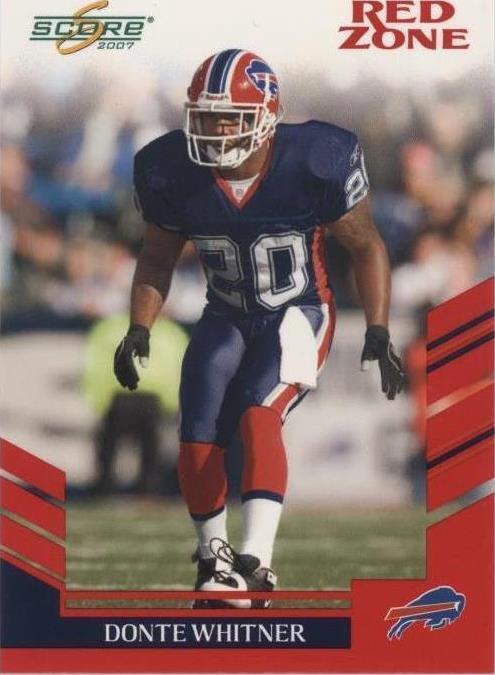 2007 Score - Donte Whitner #143 Red Zone /120 for sale online | eBay