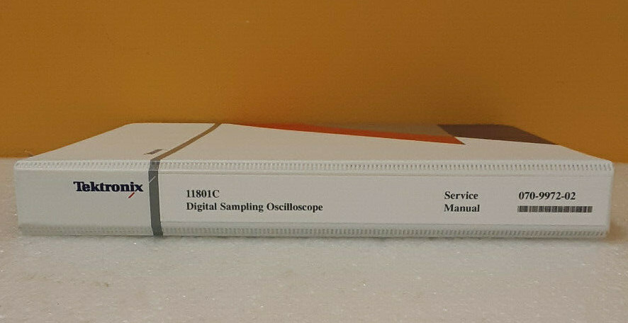 Tektronix 11801C 070-9972-02 Digital Sampling Oscilloscope Service ...