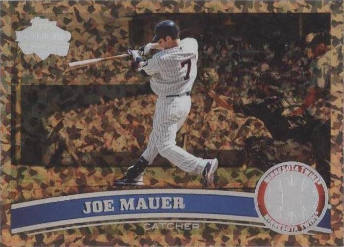 2011 Topps - Joe Mauer #550 Cognac Diamond Anniversary for sale online ...