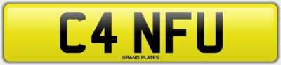 FUNNY CAR REG C4 NFU CAN FU! NO ADDED FEES RUDE SEXY PROVOCATIVE NUMBER ...