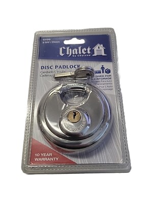 Chateau Chalet Disc Storage Lock Padlock 2 3/4"/70mm C770 NEW | eBay