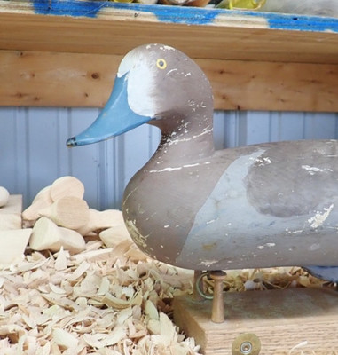 Capt. Harry Jobes Blue Bill Gunning Decoy | eBay