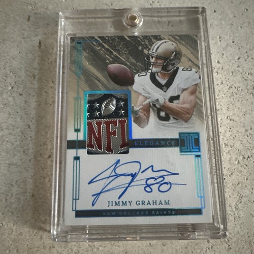 2024 Panini Impeccable- Jimmy Graham - ONE OF ONE NFL SHIELD ...