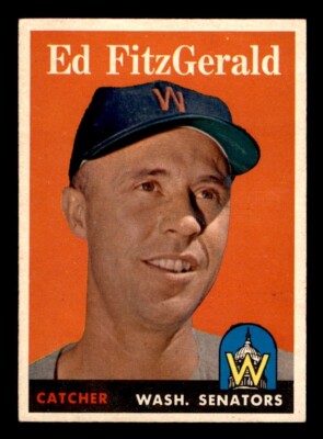 1958 Topps Baseball #236 Ed FitzGerald NM *e2 | eBay