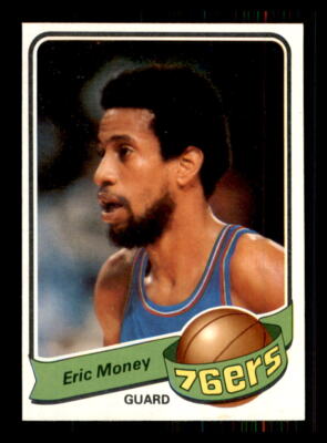 1979 Basketball Topps Eric Money Philadelphia 76ers #89 | eBay