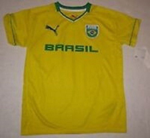 Puma Brazil Boys or Girls Soccer Jersey