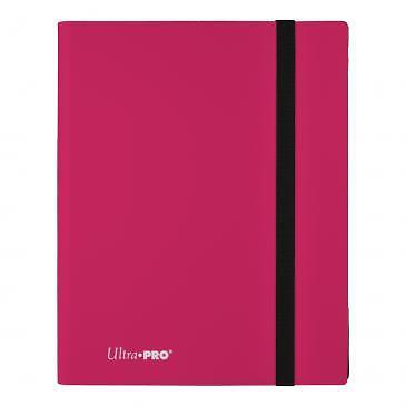 Ultra Pro Pink Binder 20 18 pocket pages Trading Card TCG Portfolios 9 ...