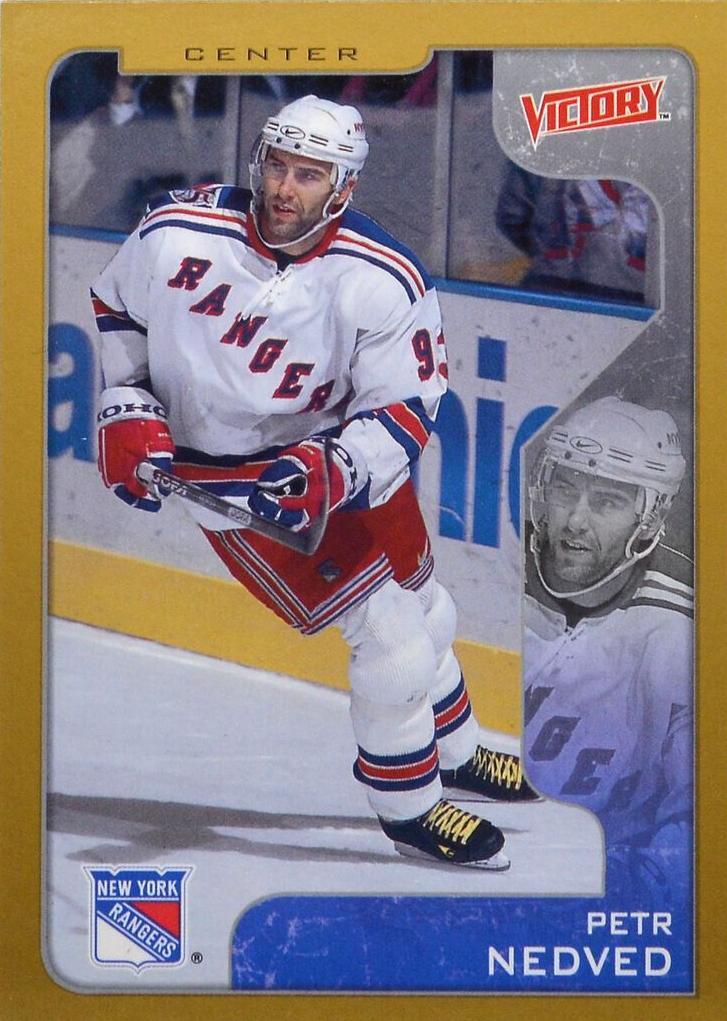 2001-02 Upper Deck Victory - Petr Nedved #234 Gold for sale online | eBay