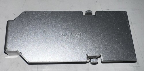 Nintendo Gamecube OEM Serial Port 1 Plate Cover Silver Replacement | eBay
