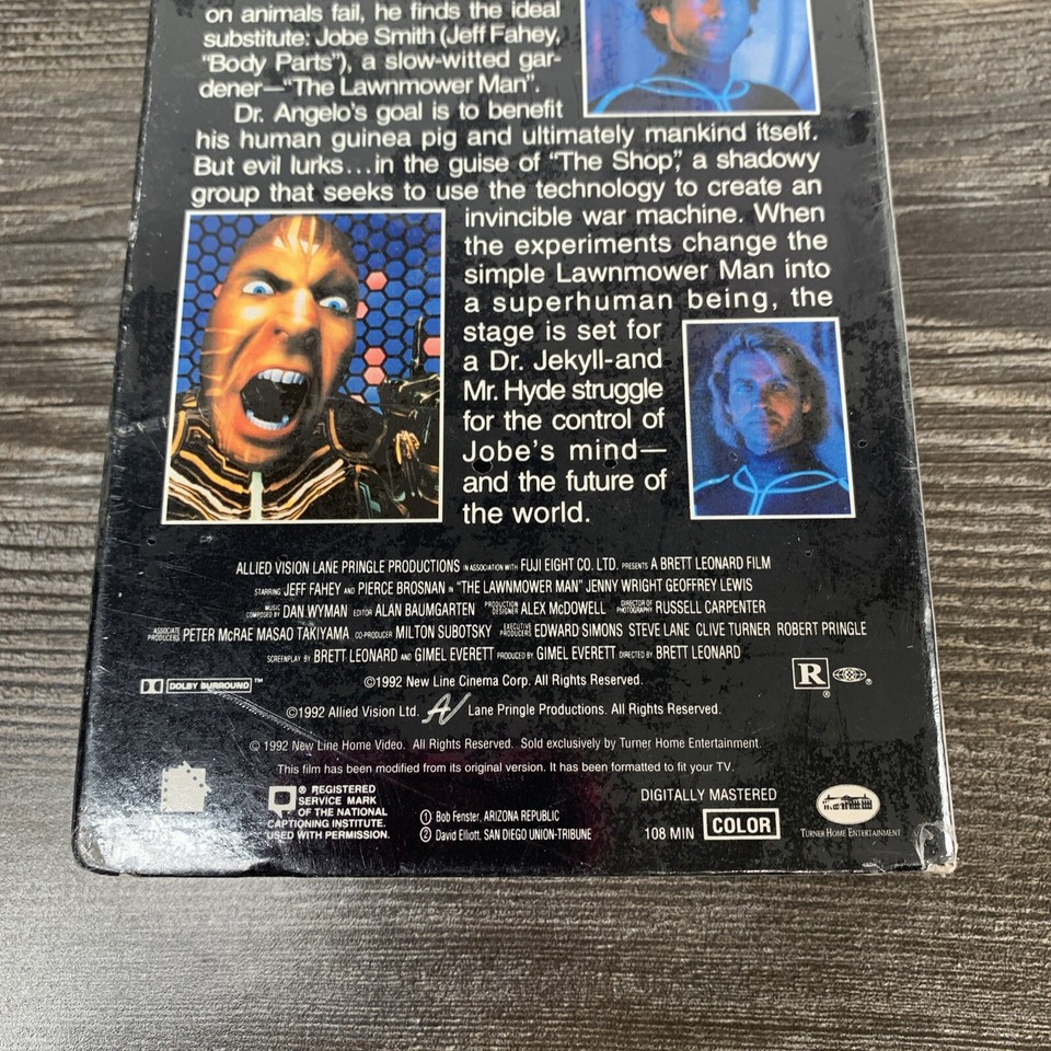 The Lawnmower Man (VHS, 1992) SEALED 794043409233| eBay