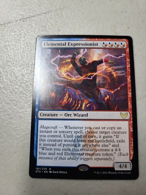 MTG Elemental Expressionist Strixhaven: School of Mages 181/275 Regular Rare NM | eBay