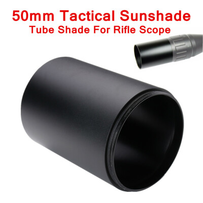 50mm Optic Sunshade Shade for Standard Rifle Scope Hunting Accessories ...