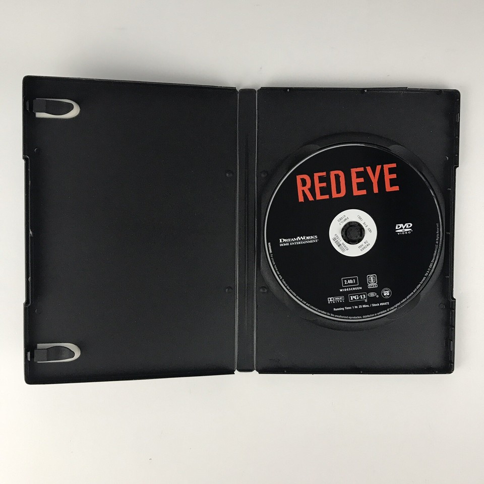 Red Eye DVD Widescreen Edition Free Shipping 678149447224| eBay