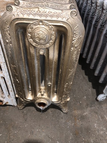 Rare National Cast iron hot water radiator decorative ornate 20” Tall ...