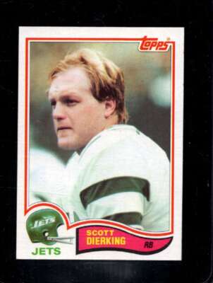 1982 TOPPS #165 SCOTT DIERKING EXMT NY JETS *X71227 | eBay