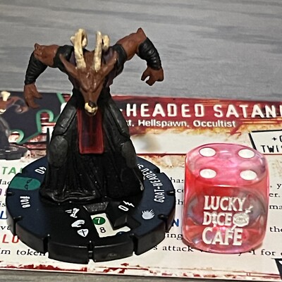 Horrorclix Nightmares 018 Goat-Headed Satanist Uncommon | eBay
