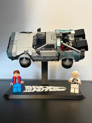 Display Stand for Lego Delorean Speed Champions Back to the Future ...