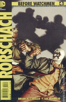 Before Watchmen Rorschach #4 Bermejo Combo Variant FN/VF 7.0 2013 Stock ...