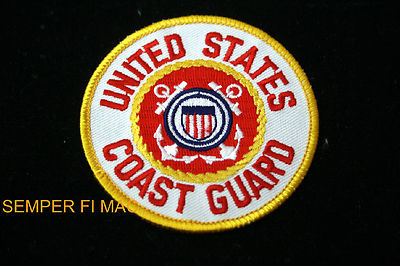US COAST GUARD HAT PATCH USCG EMBLEM LOGO SEAL SEMPER PARATUS VETERAN ...