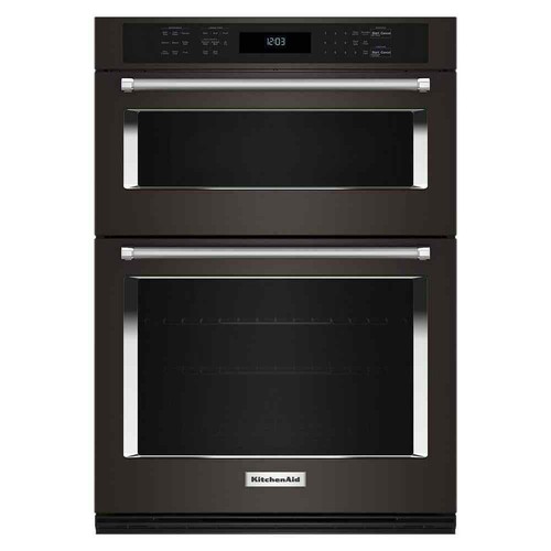 KitchenAid KOEC530PBS 30" Built-In Electric Convection Double Wall ...
