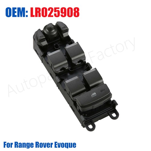 LR025908 Front Left Side Window Switch For Range Rover Evoque | eBay
