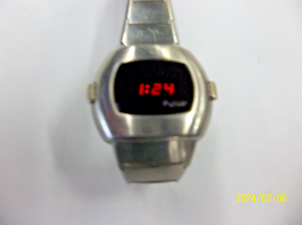 1973 Pulsar P3, Working Watch, Time Computer, Digital LED —Vintage ...
