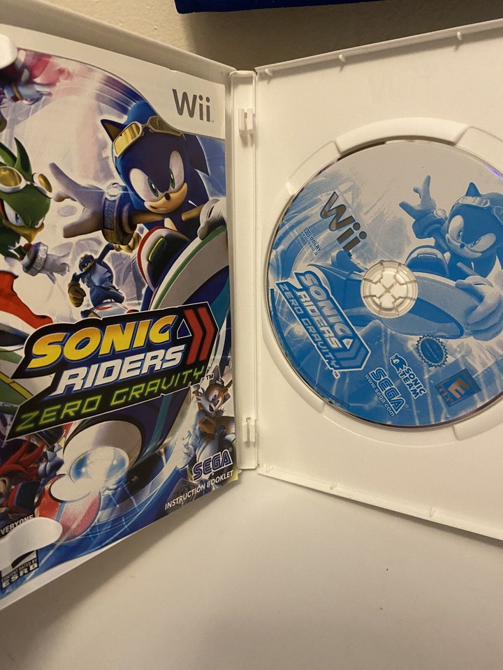 Sonic Riders: Zero Gravity (Nintendo Wii, 2008) Complete With Manual ...