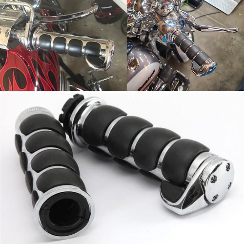 Motorcycle 1" Handlebar Hand Grip For Kawasaki Vulcan VN 750 900 1500 ...