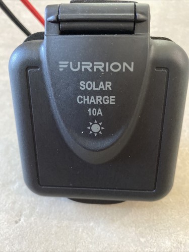 Furrion RV 10 Amp RV Solar Port Inlet Black Marine Grade Camper ...